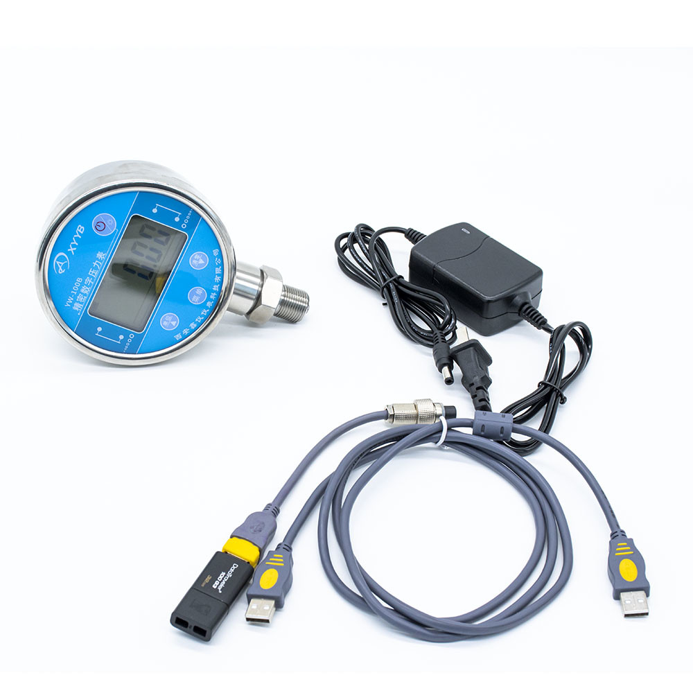 RS485 Intelligent Digital Pressure Gauge Industrial Data Logging ...